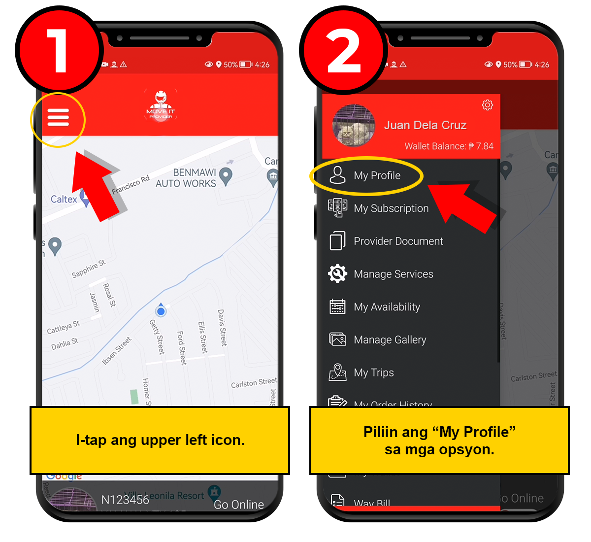 Paano i-update ang aking Move It registered email? - Move It
