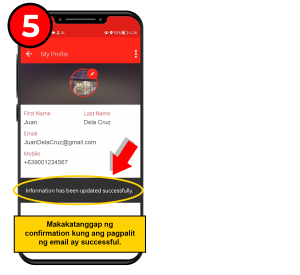 Paano i-update ang aking Move It registered email? - Move It